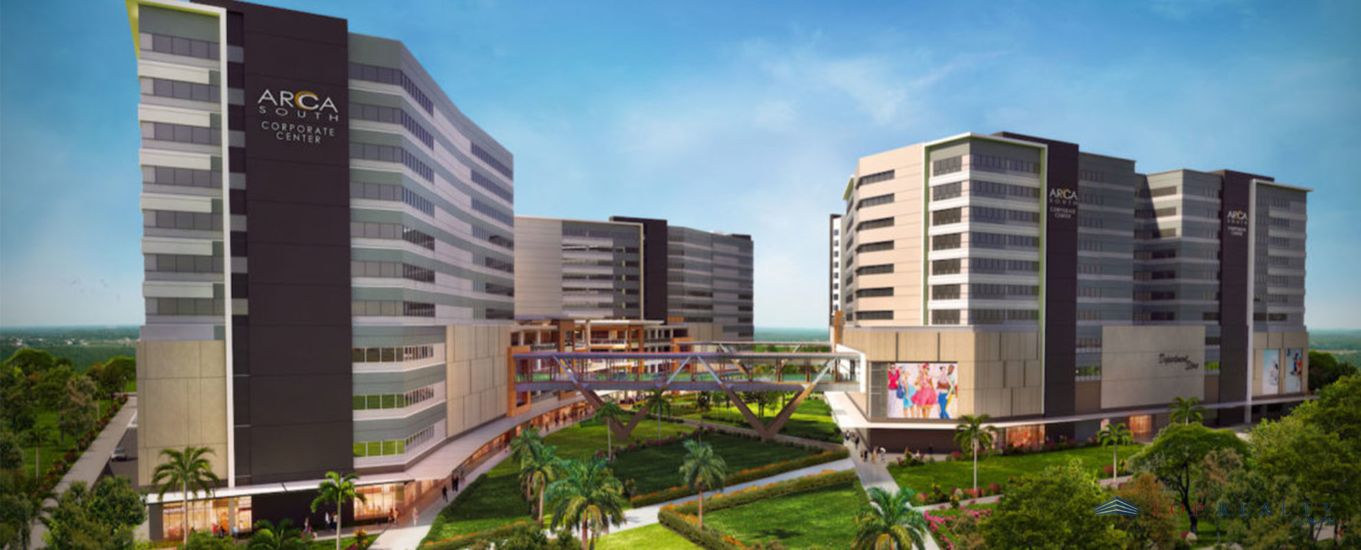 Top Realty Corporation | Arca South | A City in Sync-Central Business ...